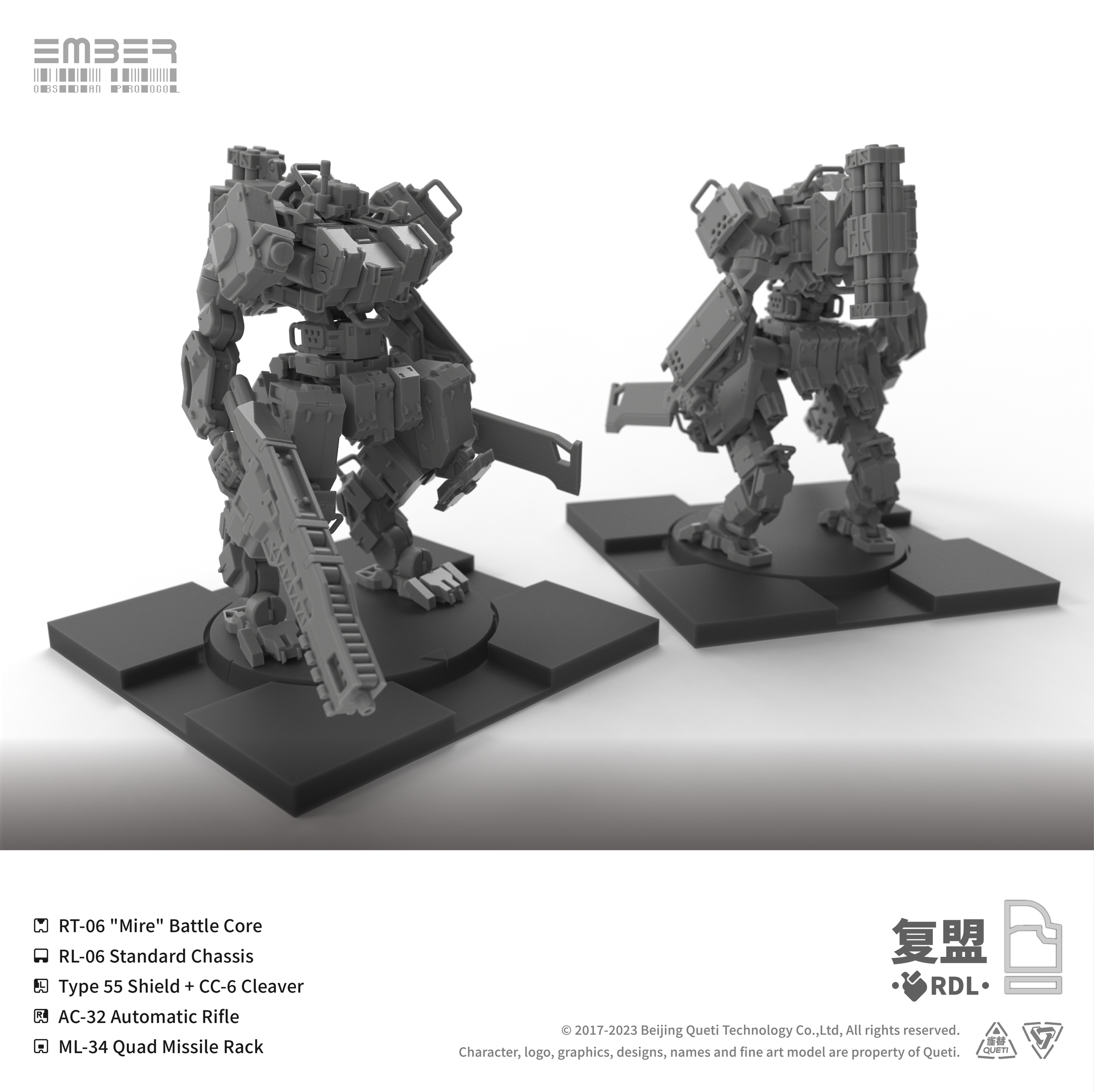 RDL Core – QUETI TECTONICS
