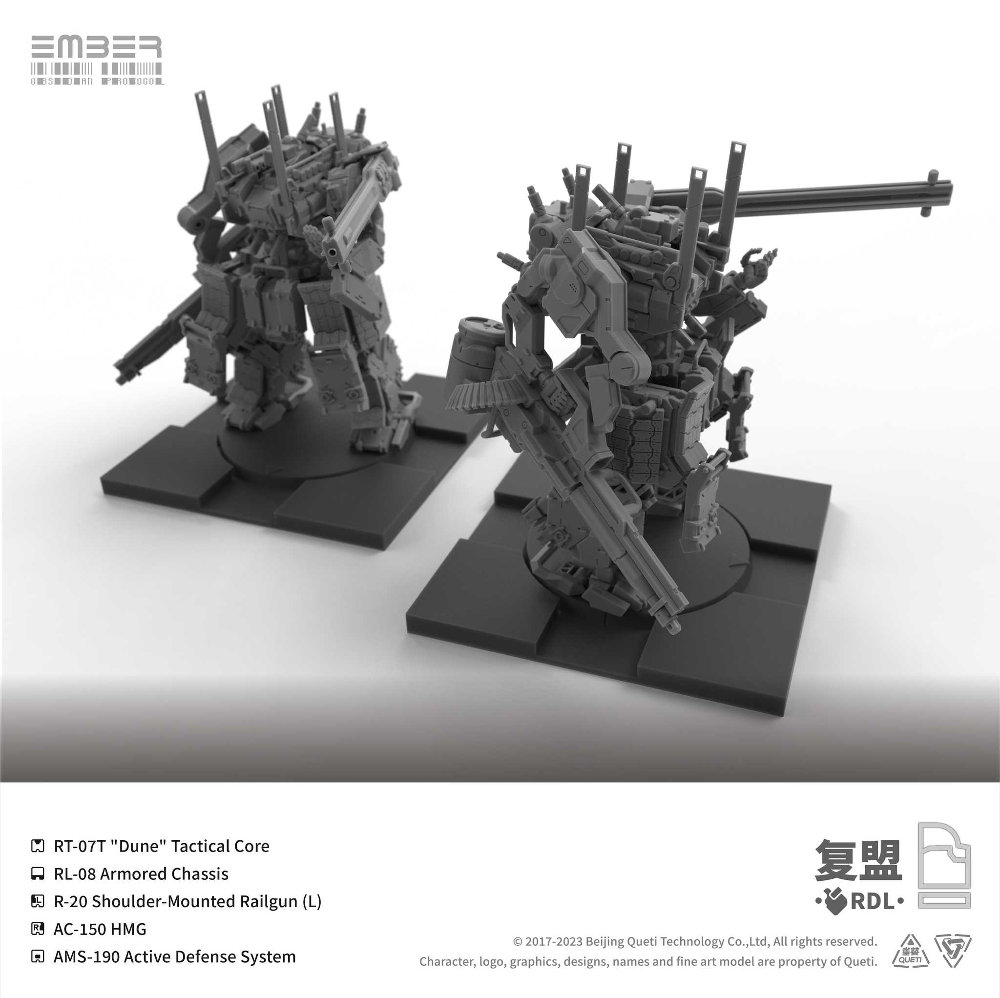 RDL Core – QUETI TECTONICS