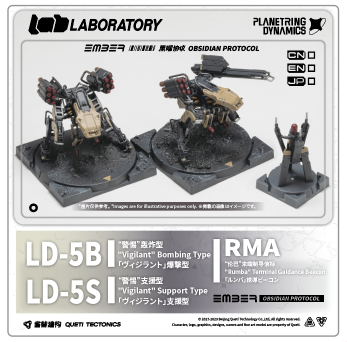 LAB-"Vigilant" Bombing & Support type – QUETI TECTONICS