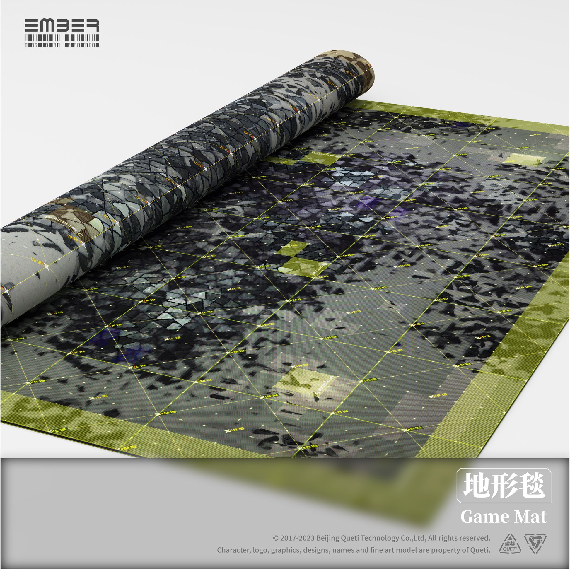 900x900mm Game Mat – QUETI TECTONICS